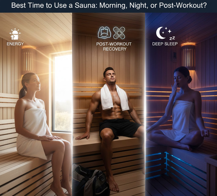 Best Time to Use a Sauna: Morning, Night, or Post-Workout?
